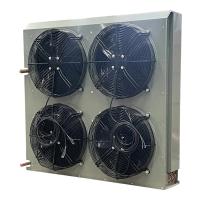 China CCC Certified Air Cooler Condenser Condenser Condenser with Fan Speed 1200-1800 RPM and Single or Three Phase Fan Motor for sale