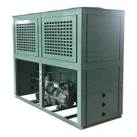 China Refrigerating System Air Cooled Condensing Unit with and ECM Evaporator Fan Motor for sale