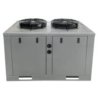 China 1-2 Fan Condensing Unit Parts for -40C- 10C Evaporating Temperature Requirements for sale