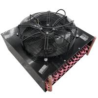 China Bracket Included Yes Air Cooled Fnh Refrigeration Condenser for Cold Storage Cooling Capacity Depends On Size And Material for sale
