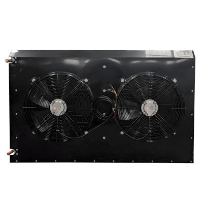 China 300 Psi Air Cooler Condenser with Single or Three Phase Fan Motor and Salt Spray Test Up to 1000 Hours Corrosion Resistance for sale