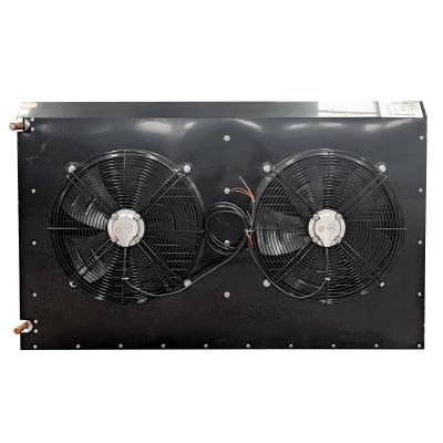 China 4 Rows Air Cooler Condenser with 10 Fins Per Inch Fin Spacing and Bracket Included for sale