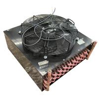 China Industrial Evaporation Air Cooled condenser with good quality copper walk in cooler freezer cooling system for sale