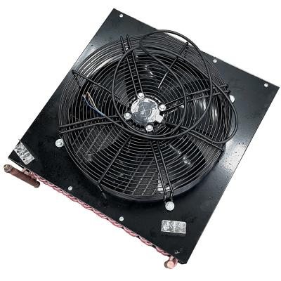 China Walk in Freezer Air Cooled Condenser with Tube Pitch Ranging from 10mm to 25mm and Electricity Power Source for sale