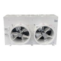 China 4 Pcs Fan Quantity Cold Room Evaporators for Cold Storage Applications for sale