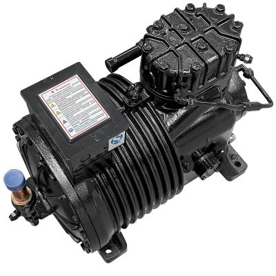 China Customization design Piston Air Compressor with air condenser for refrigeration unit for sale