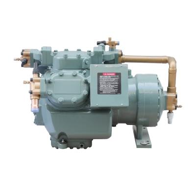 China 06CC337 10HP R22 R404A R507 Two Stage Semi Hermetic Reciprocating Compressor for sale