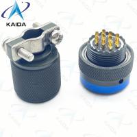 China Olive Drab Cadmium MIL-DTL-26482 Connector I MS3116F12-10S Straight Plug With Cable Clamp for sale