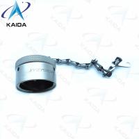 China Shell Size 13 D38999 Dust Caps Electroless Nickel Plating Connector Dust Cap for sale