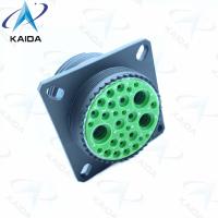 China -55°C To 125°C MIL-DTL-38999 Series Ⅲ with Copper Alloy Contact Material.Cadimium Olive Green.D38999/20WJ20AN for sale