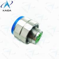 China Plug R With Gold Contact Finish For MIL-DTL-38999 Series Ⅲ.8 Female Pins Stainless Steel Passivated D38999/26KC26SN for sale