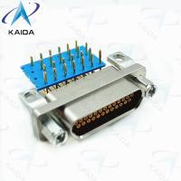 China 5A MIL-DTL-83513 Micro-D Connectors 90° PCB Rectangular Connector J30J-25ZKWP for sale