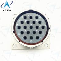 China 19 Female Pins MIL-DTL-26482 Connector Electroless Nickel Finsh Mil Dtl 26482 Series Ii for sale