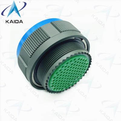 China Cadmium Shell MIL-DTL-38999 Series 3 100 Female Pins Mil Dtl 38999 Power Connector for sale