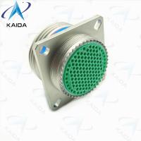 China 500V MIL-DTL-38999 Series 3 Connector 128 Male Pins Mil Dtl 38999 Ii.Electroless Nickel.D38999/20FJ35PA for sale