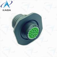 China 22 Male Pins MIL-DTL-38999 Connector Iii Olive Green Cadmium D38999 24WC35PN for sale