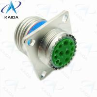 China Copper Alloy Contact MIL-DTL-38999 Series 3 12 Male Pins D38999 20FD97PN for sale