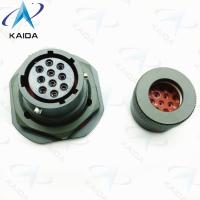 China Jam Nut Receptacle MIL-DTL-26482 Series I 10 Female Pins Mil Dtl 26482 Connector for sale