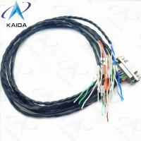 China Balck Wire MIL-DTL-83513 Micro-D Connectors Brass Coupling Nut Micro D Connector for sale