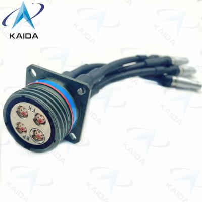 China MIL-DTL-38999 Series 3 Circular Connector 4 Quadrax Female Pins D38999/20WF04SFNC110 for sale