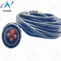 China MIL-DTL-38999 Series Ⅲ Plug Connector with Quadrax Male Contact D38999/26WF04PFNC110 for sale