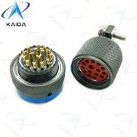 China MIL-DTL-26482 Series Ⅰ Miniature Connector MS3116F14-15P Olive Green Cadmium 15 Male Pins for sale