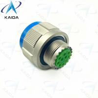 China 500V MIL-DTL-38999 Series Ⅲ Plug Connector For  D38999/26FC98SN Electroless Nickel 10 Female Pins.8D Series. for sale