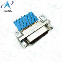 China J30J-25ZKWP Coupling Nut Brass For Material Handling Equipment 90° PCB Receptacle With Socket for sale