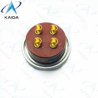 China 4 Contacts XCD36T4K1P1 Plug And Performance Electroless Nickel Plating for sale