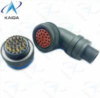 China 90 Degree Plug Gender Solder Contact Termination MIL-DTL-26482 Series Ⅰ PT08E16-26P Electrically Conductive Cadmium for sale