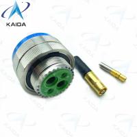 China 17 Shell Size MIL-DTL-38999 Series Ⅲ Contact Material Copper Alloy 8# Twinax Contact D38999/26KE22SN Stainless Steel for sale