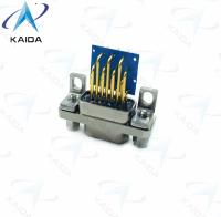 China J30J-15TJWP Gold Over Nickel Contact Plating MDM Series 15 Male Pins 90 Degree Receptacle for sale