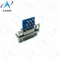 China J30J-15TJWP Gold Over Nickel Contact Plating MDM Series 15 Male Pins 90 Degree Receptacle for sale