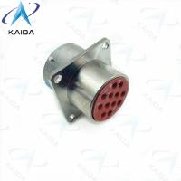 China Harsh Environments XC24F12K1D1 Electroless Nickel Connector Shell with 12 Contacts for sale