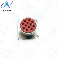 China Harsh Environments XC24F12K1D1 Electroless Nickel Connector Shell with 12 Contacts for sale