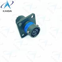 China MIL-DTL-26482 Connectors with Olive Green Cadmium Finish / Crimp Contact Type MS3470B08-33SN Narrow Flange Receptacle for sale