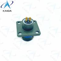 China Aluminum Alloy Coupling Nut MIL-DTL-26482 Series Ⅰ Miniature Connector MS3112E08-02PNB Olive Green Cadmium for sale
