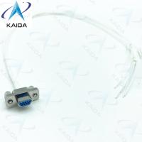 China Gold Plated J14 Plug Connector J14F-36ZKB Solder Termination 3A Plug With 60cm Wire Female Contacts for sale