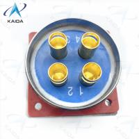 China Y50DX Aluminum Circular Electrical Connector Receptacle 3 Contacts Operating Temp -55℃ To 125℃.Y50DX-D404ZK10 for sale