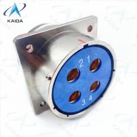 China Y50DX Aluminum Circular Electrical Connector Receptacle 3 Contacts Operating Temp -55℃ To 125℃.Y50DX-D404ZK10 for sale