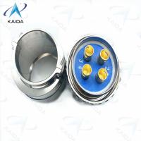 China Y50DX Series Circular Electrical Connector Aluminum Electroless Nickel Plug 4 Contacts.Y50DX-D404TJ2 for sale