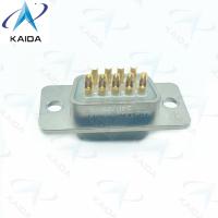 China 500V MIL-DTL-83513 Aluminium Micro D Receptacle Connector 500 Mating Cycles Copper Alloy Contacts.DEM-9S-S3KLE for sale