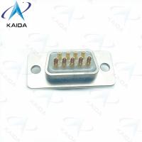 China 500V MIL-DTL-83513 Aluminium Micro D Receptacle Connector 500 Mating Cycles Copper Alloy Contacts.DEM-9S-S3KLE for sale