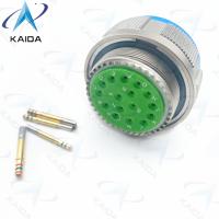 China Threaded Coupling MIL-DTL-38999 Series Ⅲ With Crimp Contact  16# Female Contacts.Electroless Nickel.D38999/26FH97SA. for sale