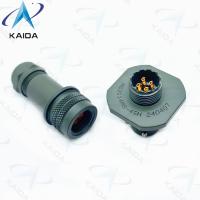China Aluminum Alloy Miniature Connector With 4 Solder Contacts Olive Green Cadmium Finish MS3114M8-4SN Hermetic Backshell for sale