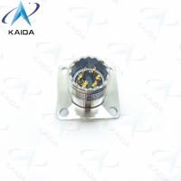 China Gold Contact Finish 6 Contact Solder Type MIL-DTL-26482 Series Connector MS3470S10-6PH Stainless Steel Passivated for sale