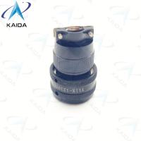 China Y11X Series Black Anodized Aluminum Solder Circular Electrical Connector Plug Y11X-1210TK2 for sale