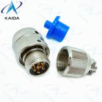 China Aluminum Circular Electrical Connector Y11P Series With Electroless Nickel Finish / Strain Relief Clamp Y11P-0804TK2 for sale