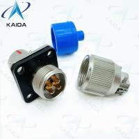 China Circular Electrical Connector Receptacle 4 Contacts Electroless Nickel Finish -55.C To 125.C Operating。Y11P-0804ZK10-2 for sale