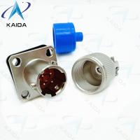 China Circular Electrical Connector Receptacle 4 Contacts Electroless Nickel Finish -55.C To 125.C Operating。Y11P-0804ZK10-2 for sale